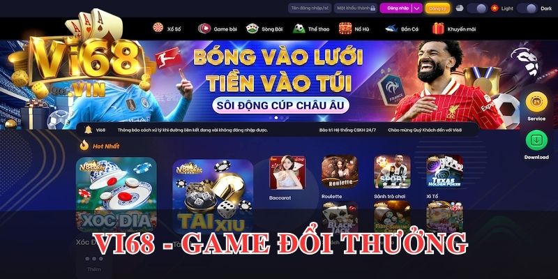 Vi68 - Tải Vi68 cho điện thoại APK và IOS không bị chặn
